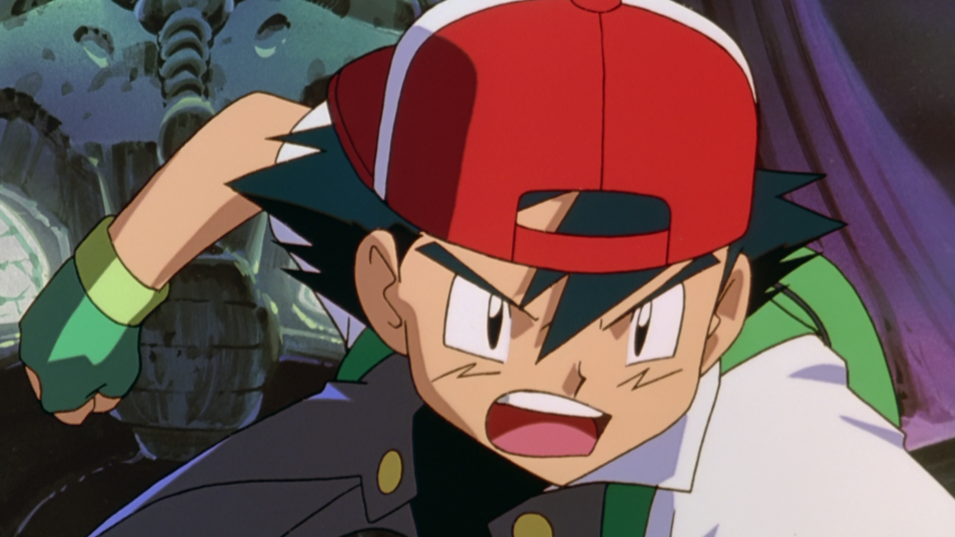 Ash Ketchum’s Iconic Cap – Pokémon First Movie HD Wallpaper
