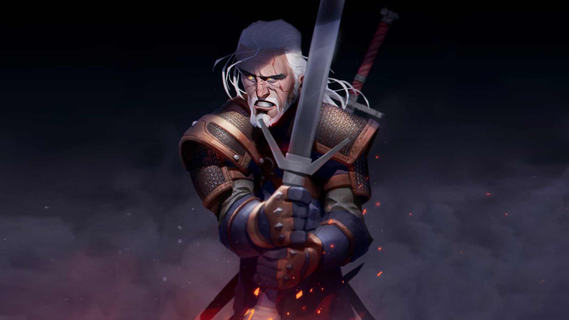 The Witcher 3 HD Wallpaper – Epic Video Game Art by MaxGrecke