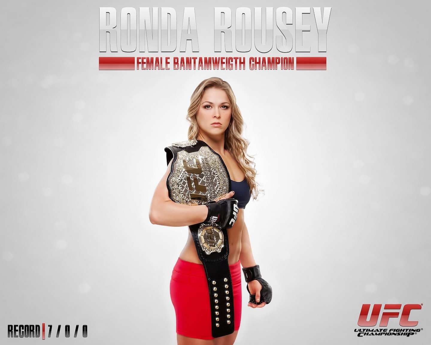 Ronda Rousey: HD Wallpaper of a Mixed Martial Arts Champion