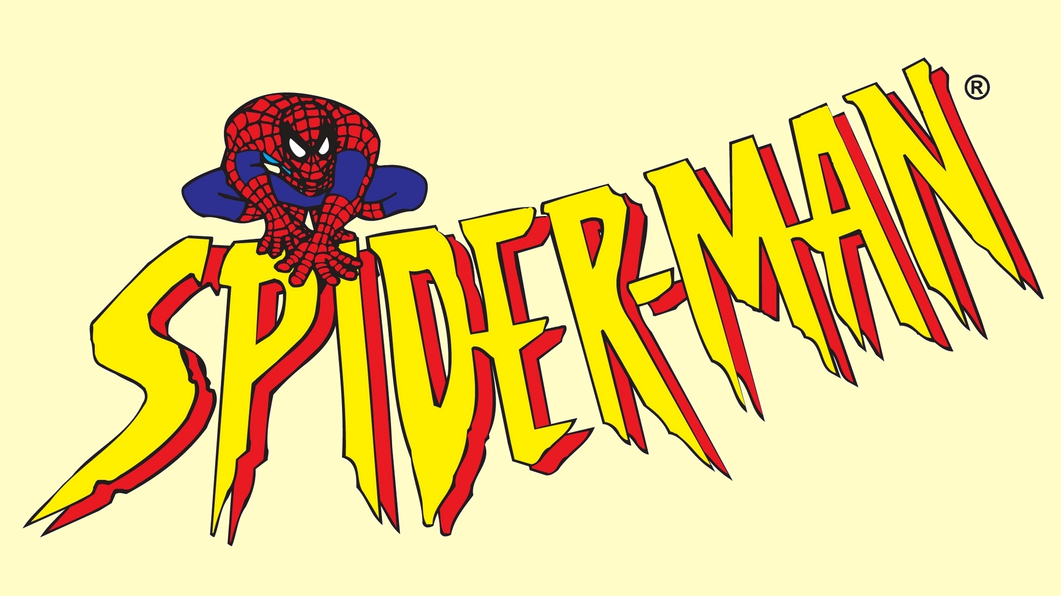 Spider-Man Classic Comic HD Wallpaper: Iconic Web-Slinging Hero