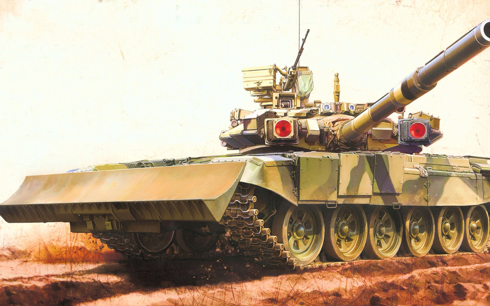 Download Military T-90 Wallpaper