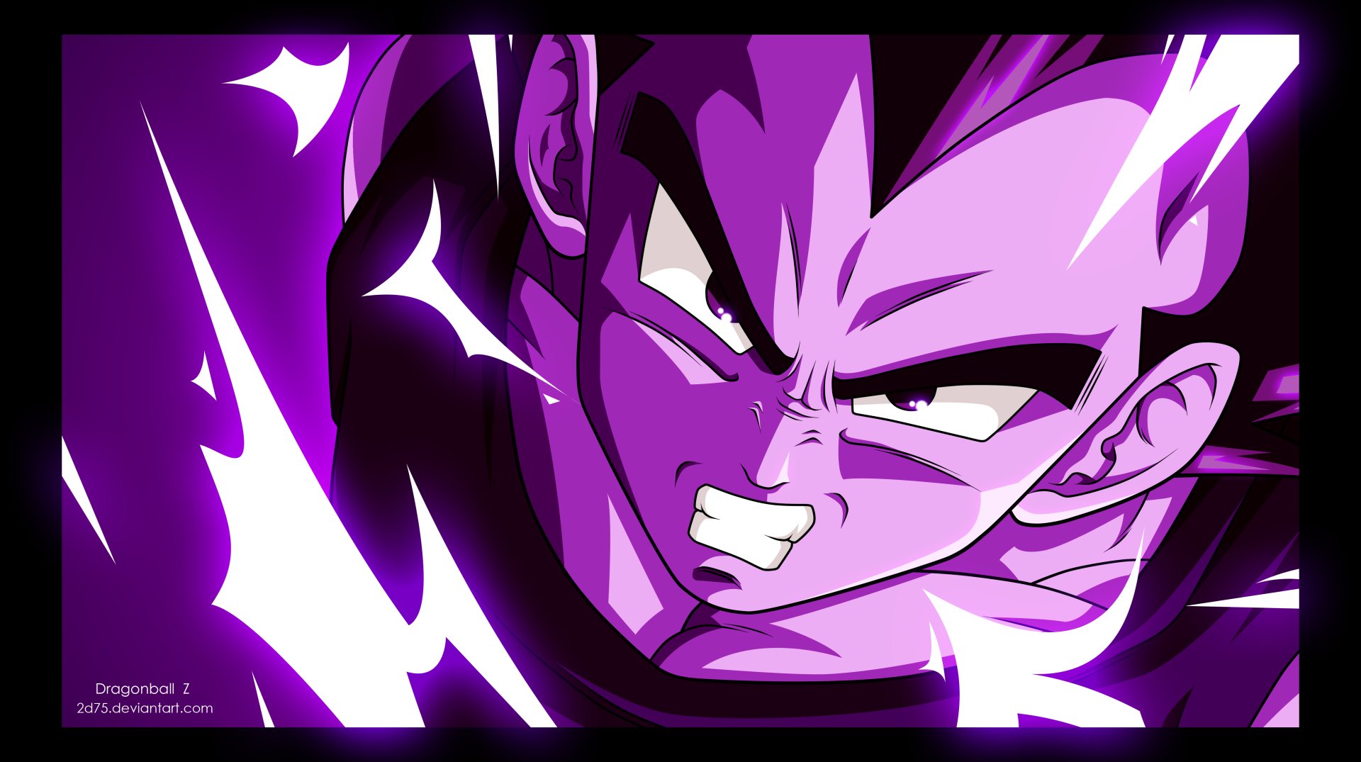 Vegeta’s Power Unleashed - 4K Ultra HD Dragon Ball Z Wallpaper by Tom ...