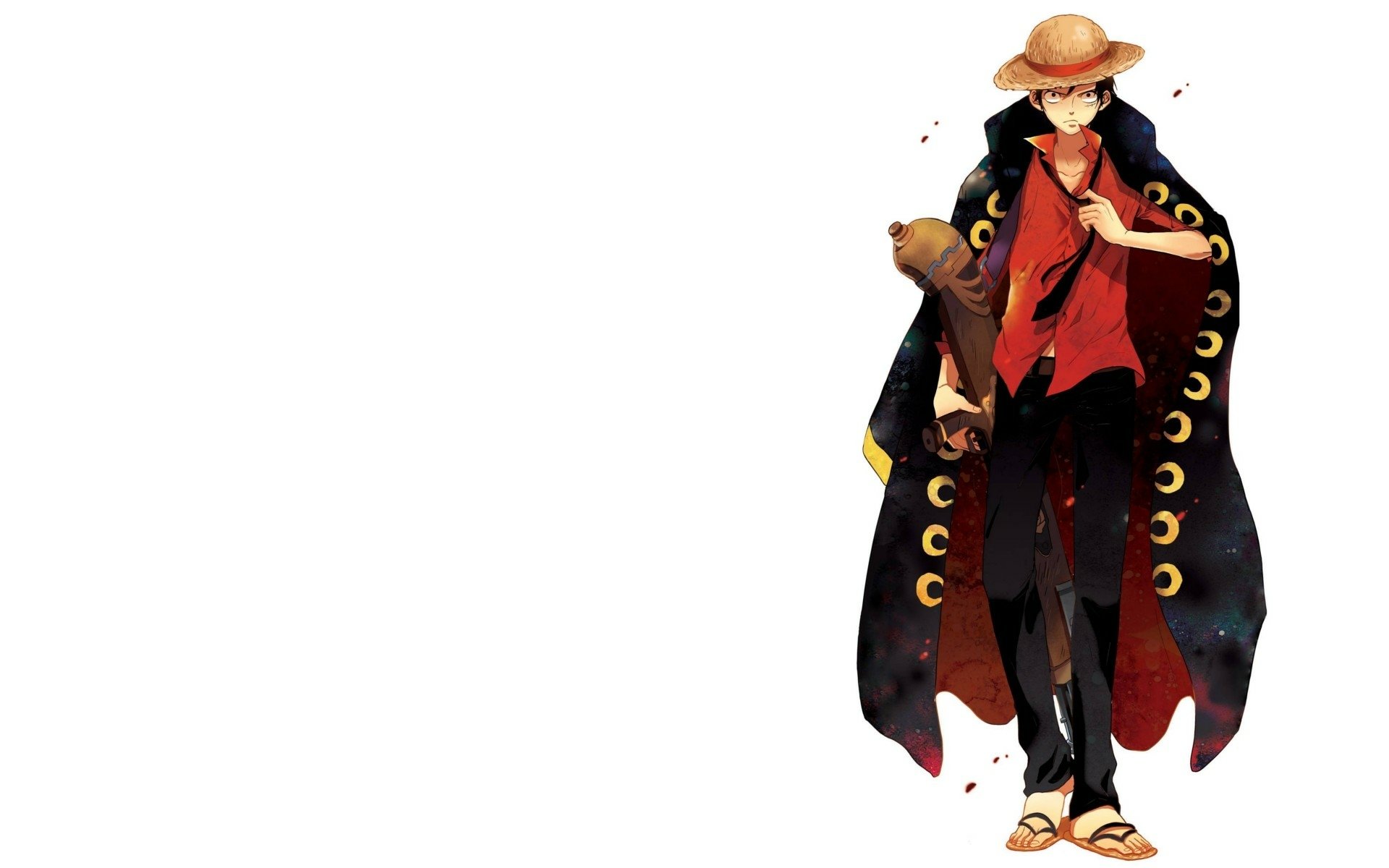 One Piece HD Anime Wallpaper: Legendary Pirate Luffy Spotlight