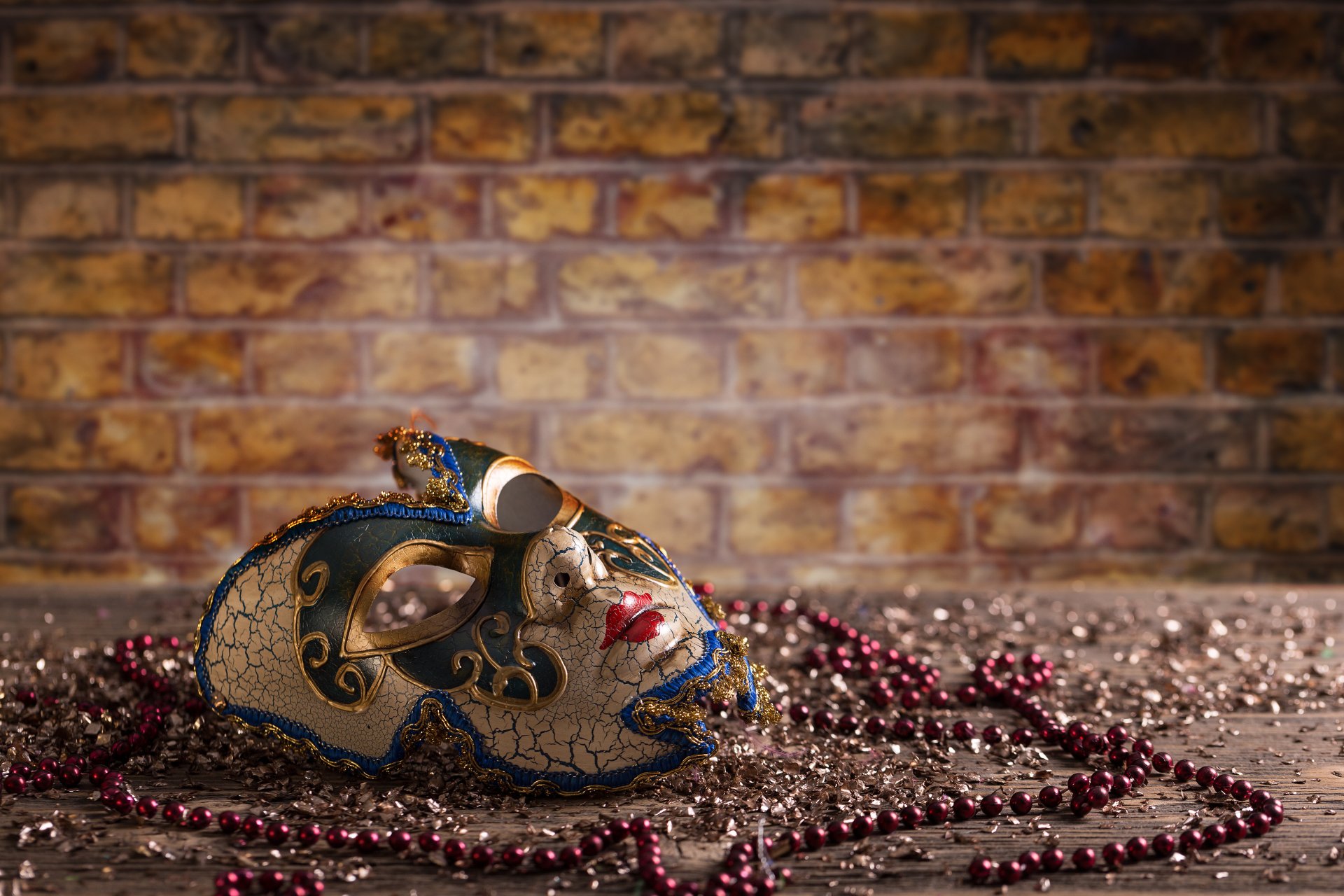 Download Brick Holiday Carnival Photography Mask 4k Ultra HD Wallpaper