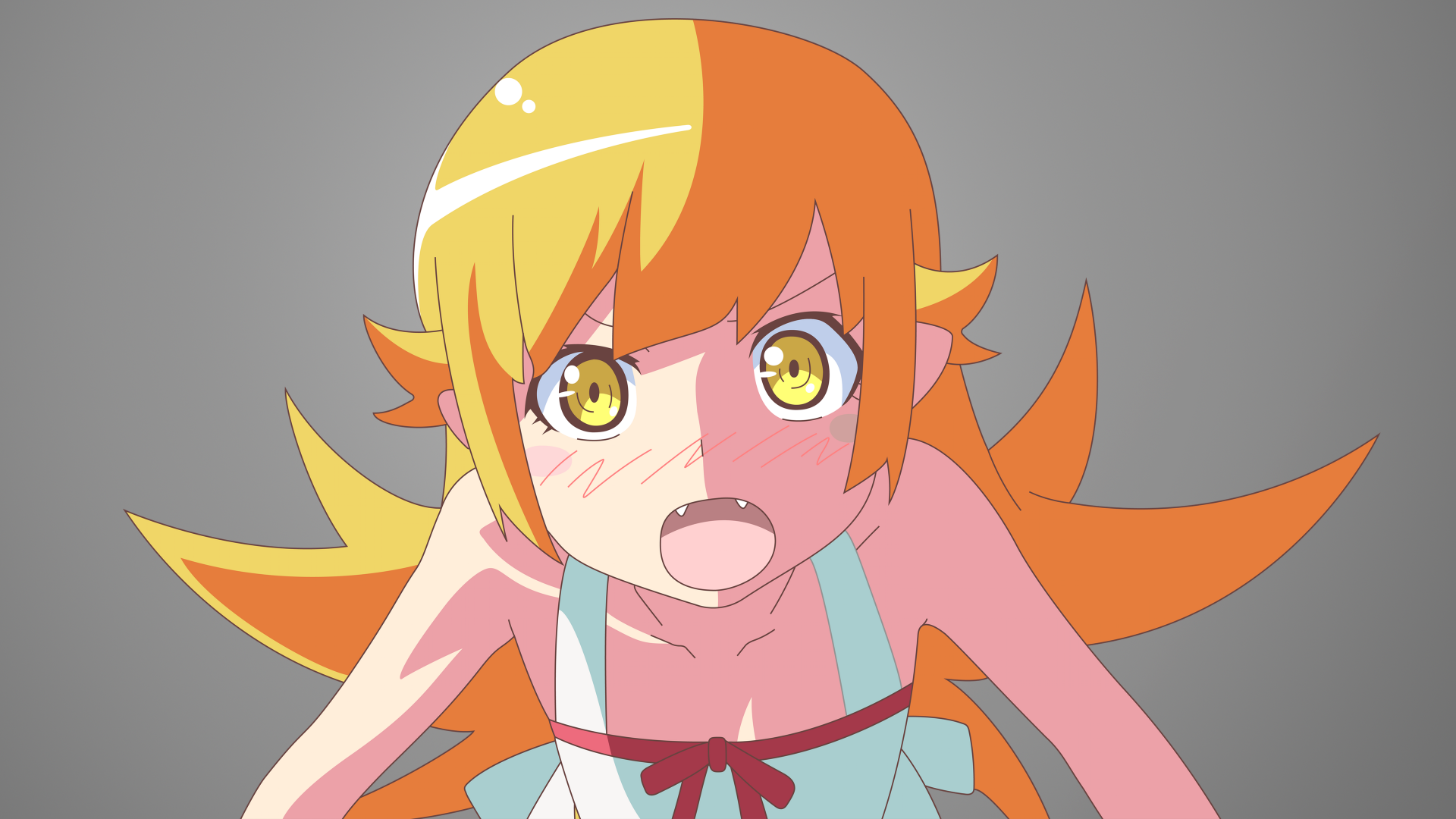 Shinobu Oshino: Captivating 4K Ultra HD Wallpaper of the Anime Icon