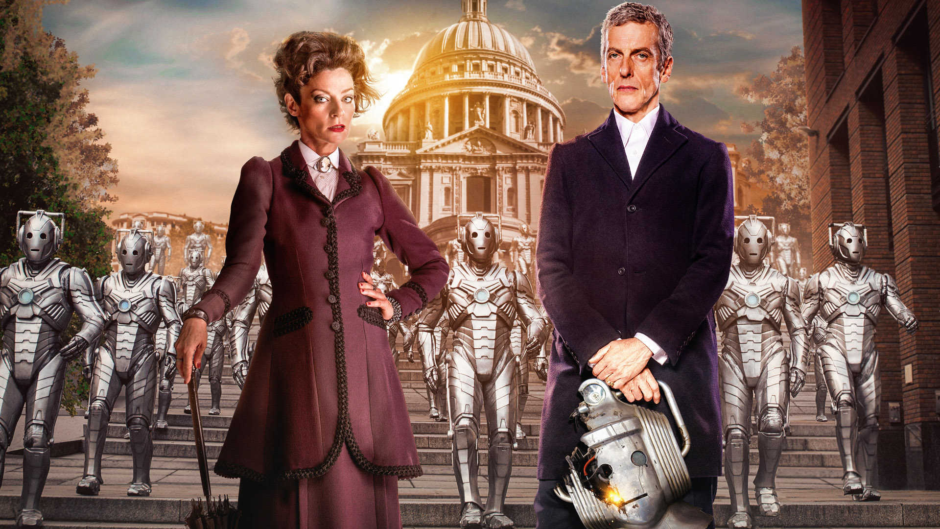 Download Cyberman (Doctor Who) TV Show Doctor Who (2005) HD Wallpaper