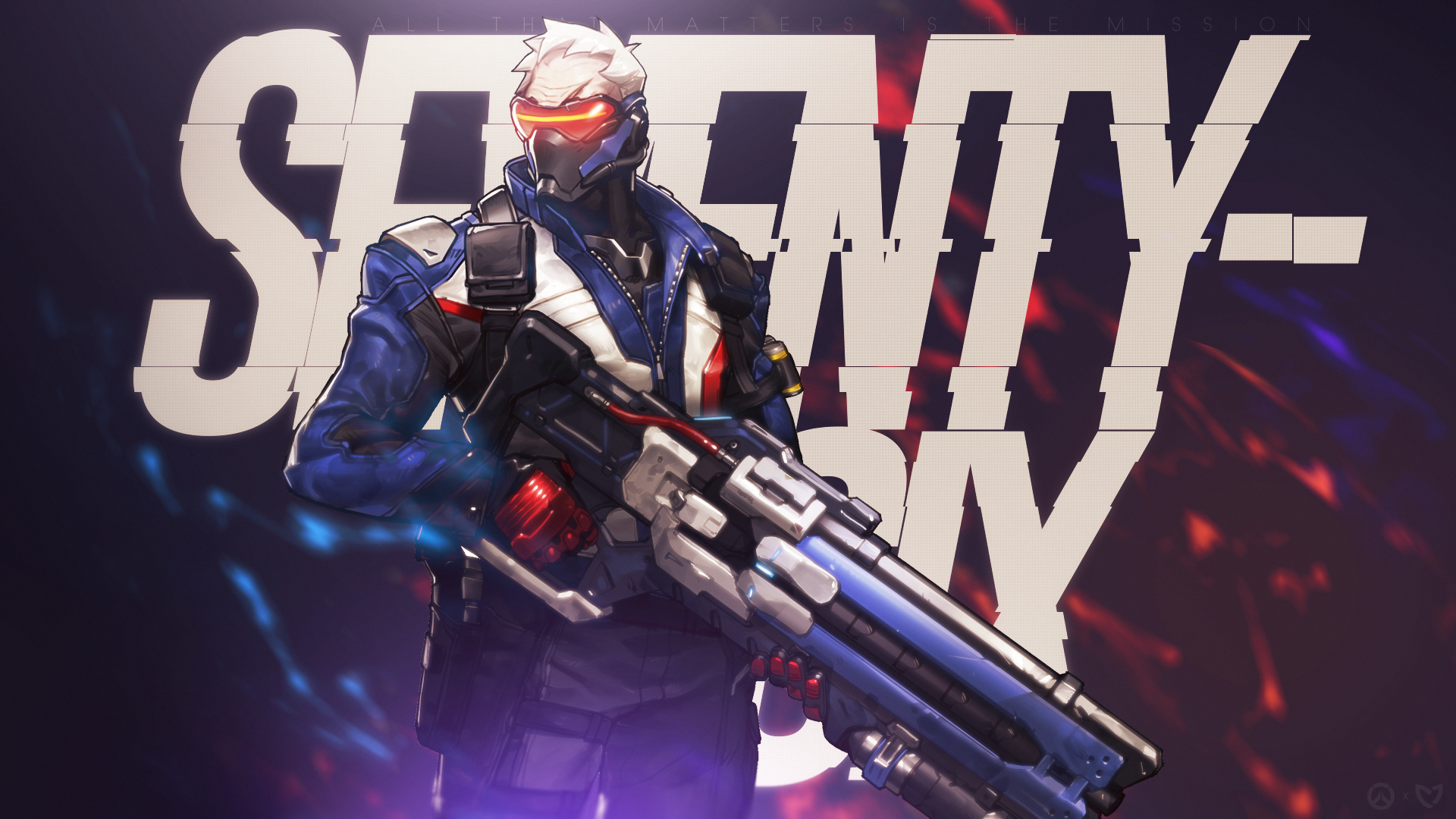Soldier: 76 HD Wallpaper – Overwatch’s Elite Blizzard Warrior by MikoyaNx