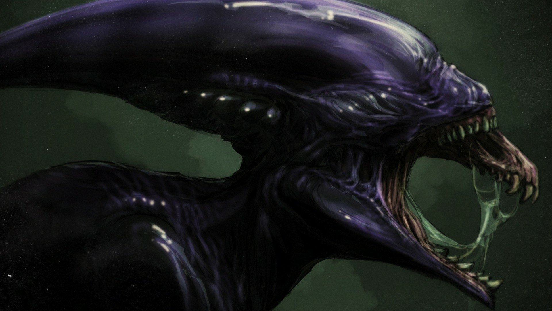Prometheus Xenomorph — Cinematic HD Wallpaper