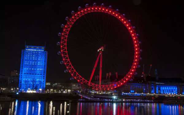 London Eye 4k Wallpapers