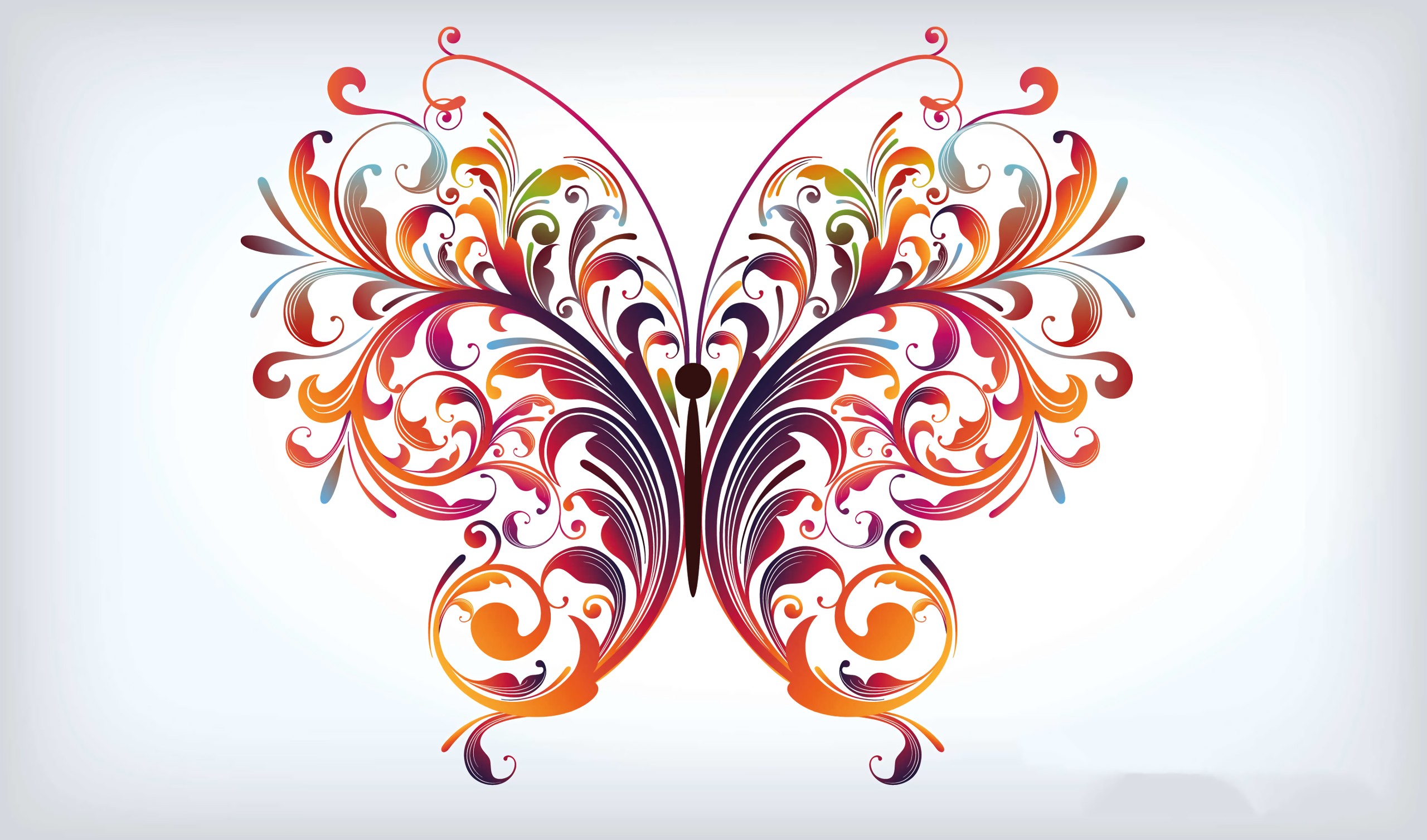 Download Colorful Artistic Butterfly HD Wallpaper