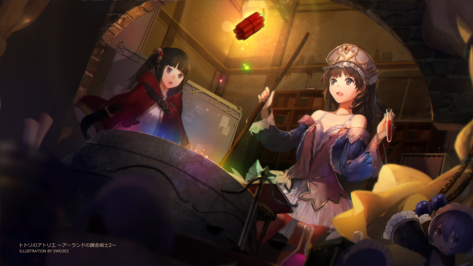 Atelier Totori HD Wallpaper Featuring Mimi Houllier von Schwarzlang by ...