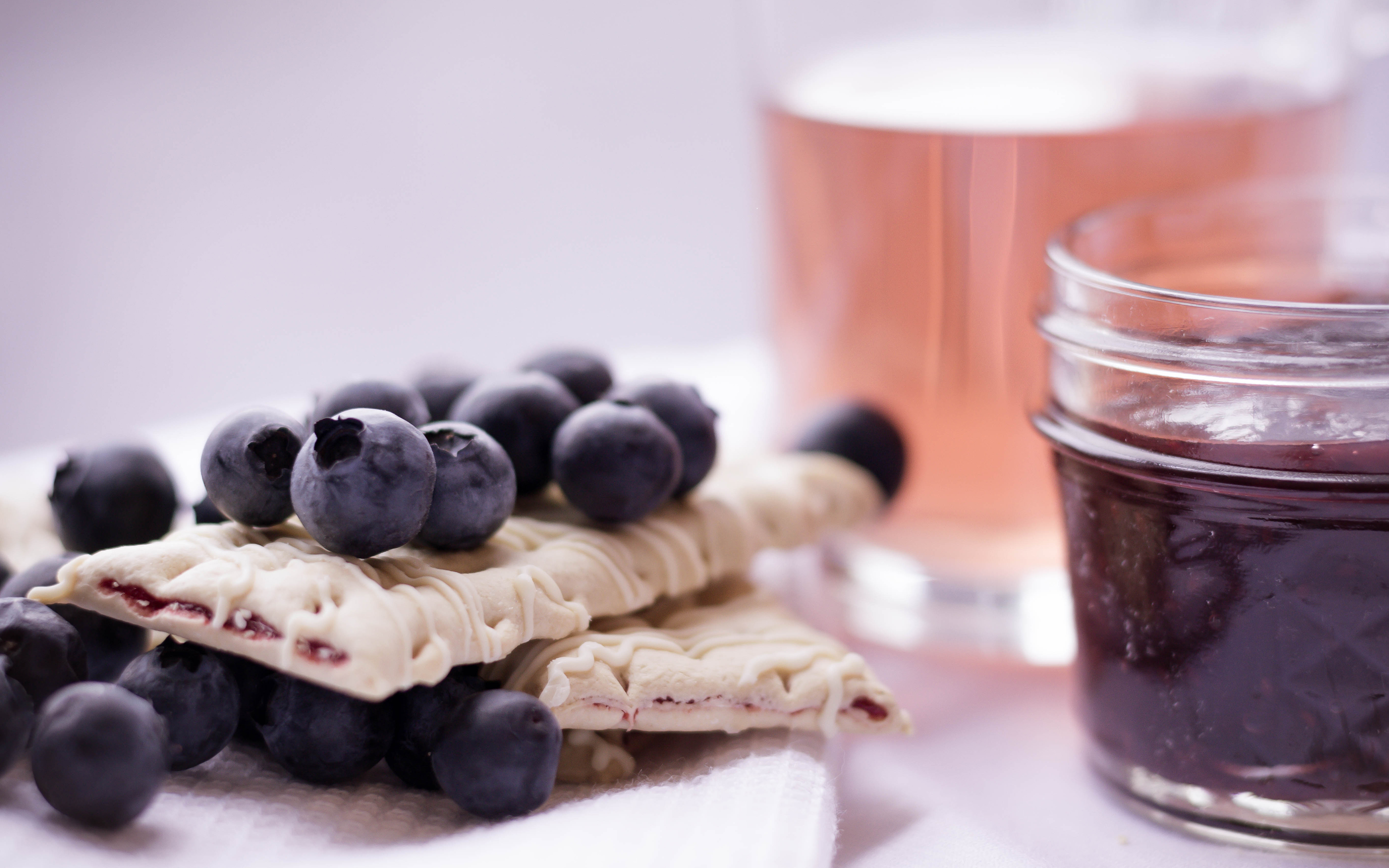 4K Ultra HD Blueberry Jam & Sweet Treats Delight