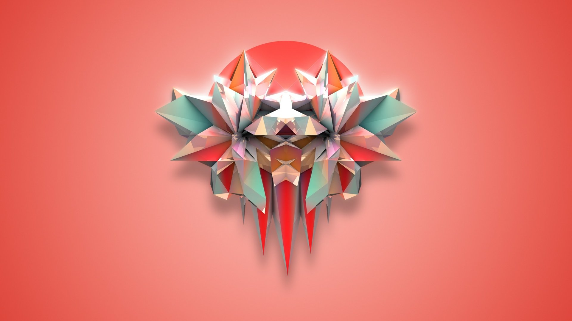 Download Abstract Facets HD Wallpaper