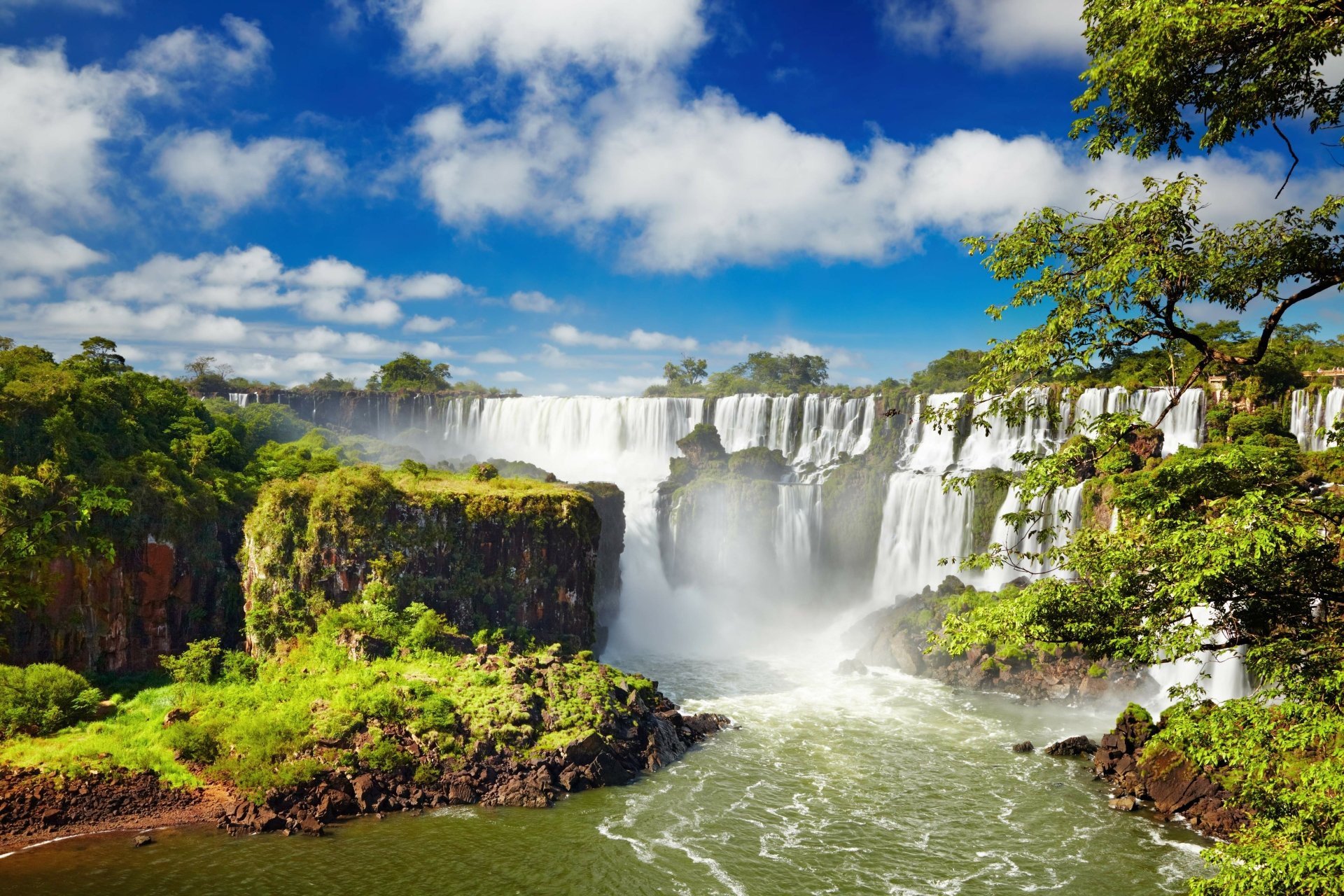 Download Green Tree Nature Waterfall 4k Ultra HD Wallpaper | 5000x3333 ...