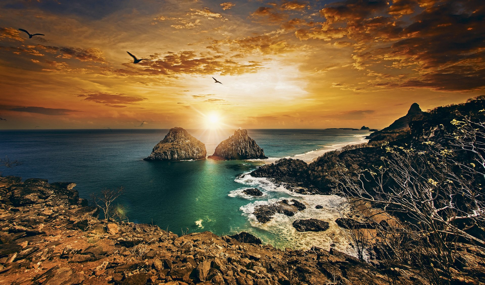 Fabulous Sunset Brazil View