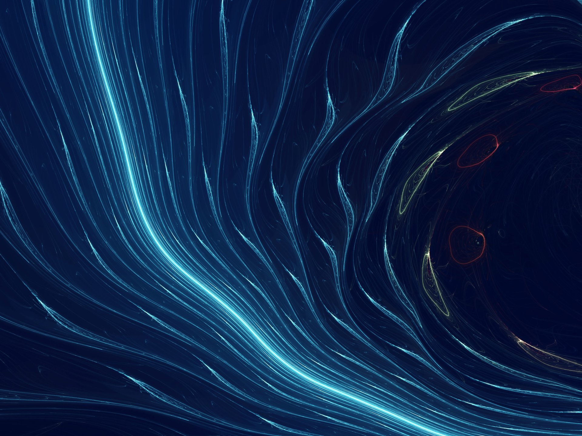 Download Wave Shapes Abstract Blue Abstract Blue 4k Ultra HD Wallpaper ...