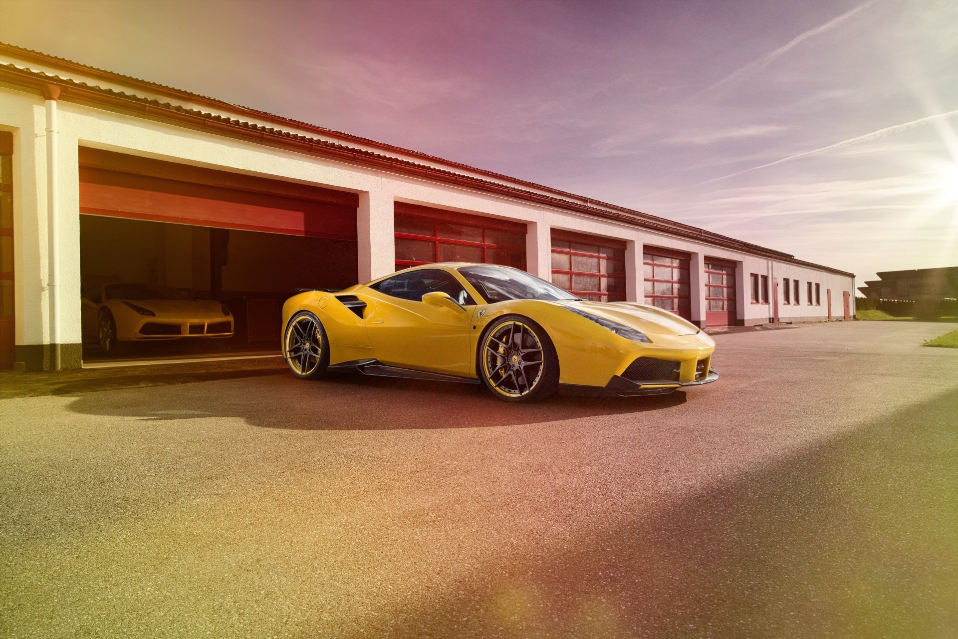 Download Car Supercar Yellow Car Ferrari Ferrari 488 GTB Vehicle ...