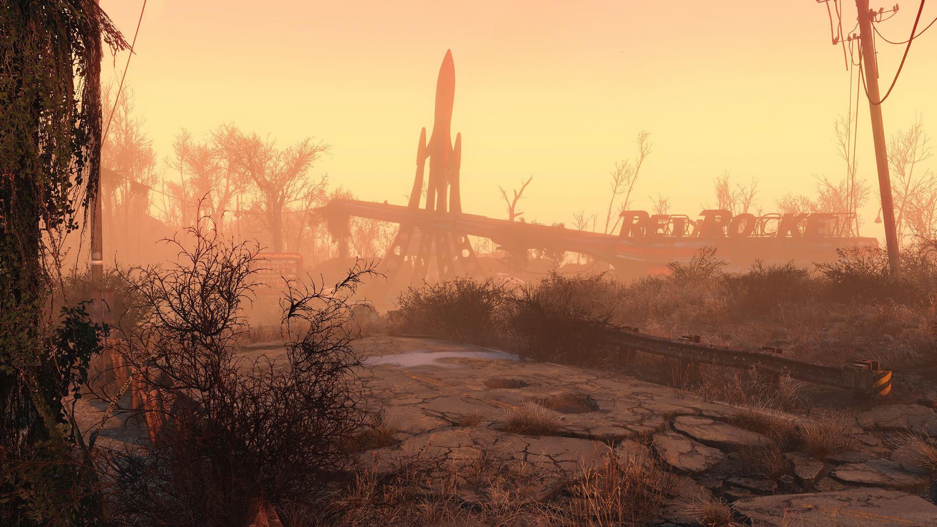 Fallout 4 HD Wallpaper: Post-Apocalyptic Sunset by digitalfrontiers