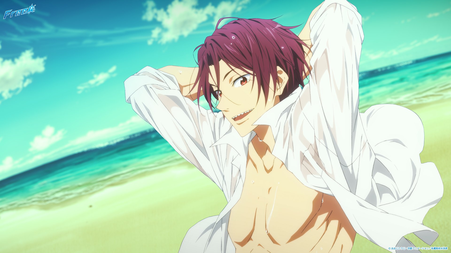 Download Rin Matsuoka Anime Free! HD Wallpaper