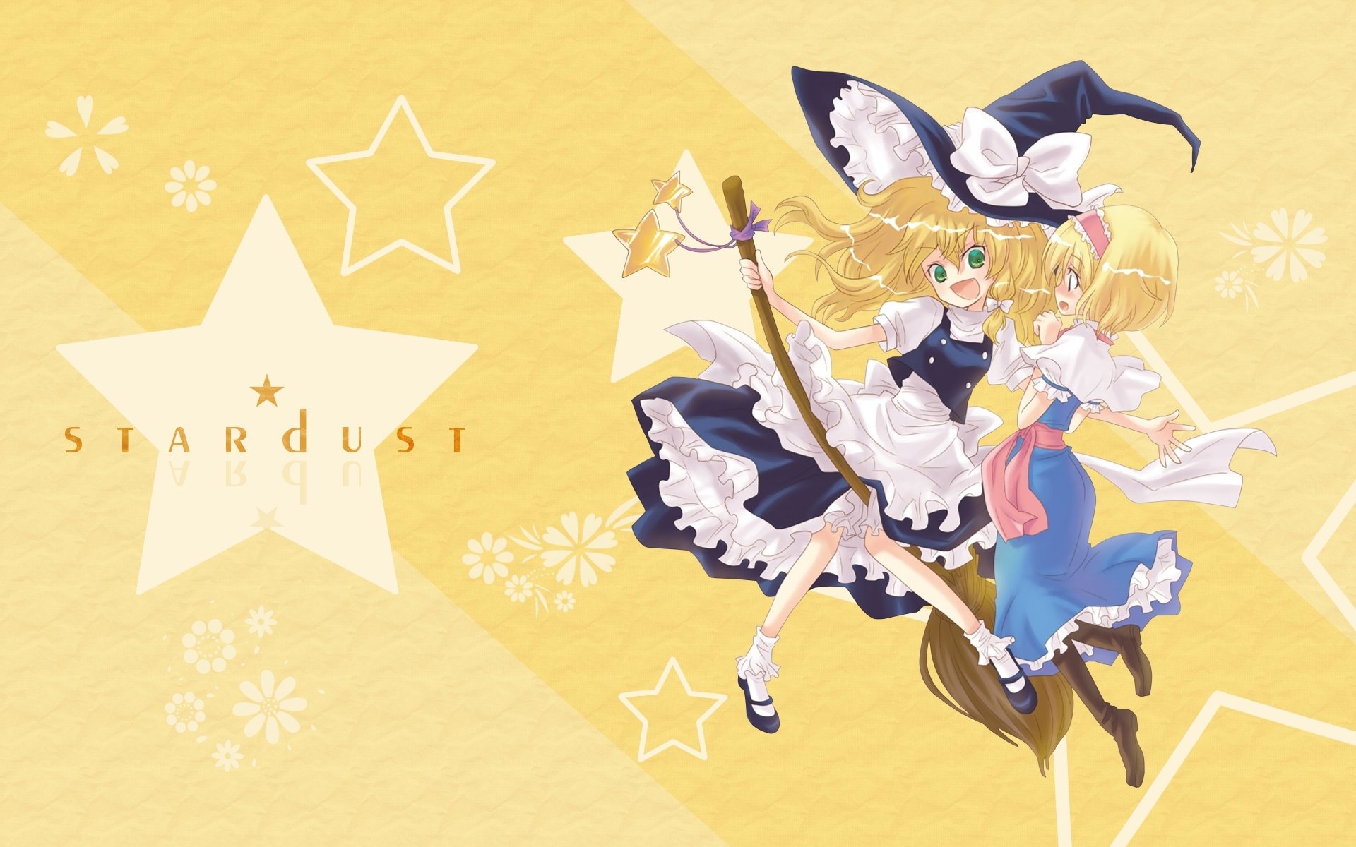 Download Marisa Kirisame Anime Touhou HD Wallpaper