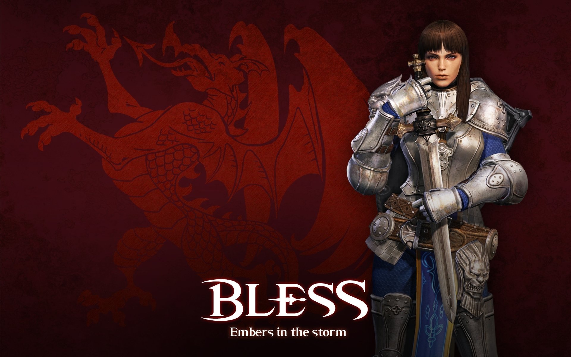 Download Warrior Video Game Bless Online HD Wallpaper