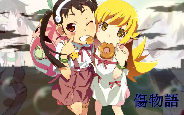 Download Mayoi Hachikuji Cute Snail Bakemonogatari Anime Monogatari ...