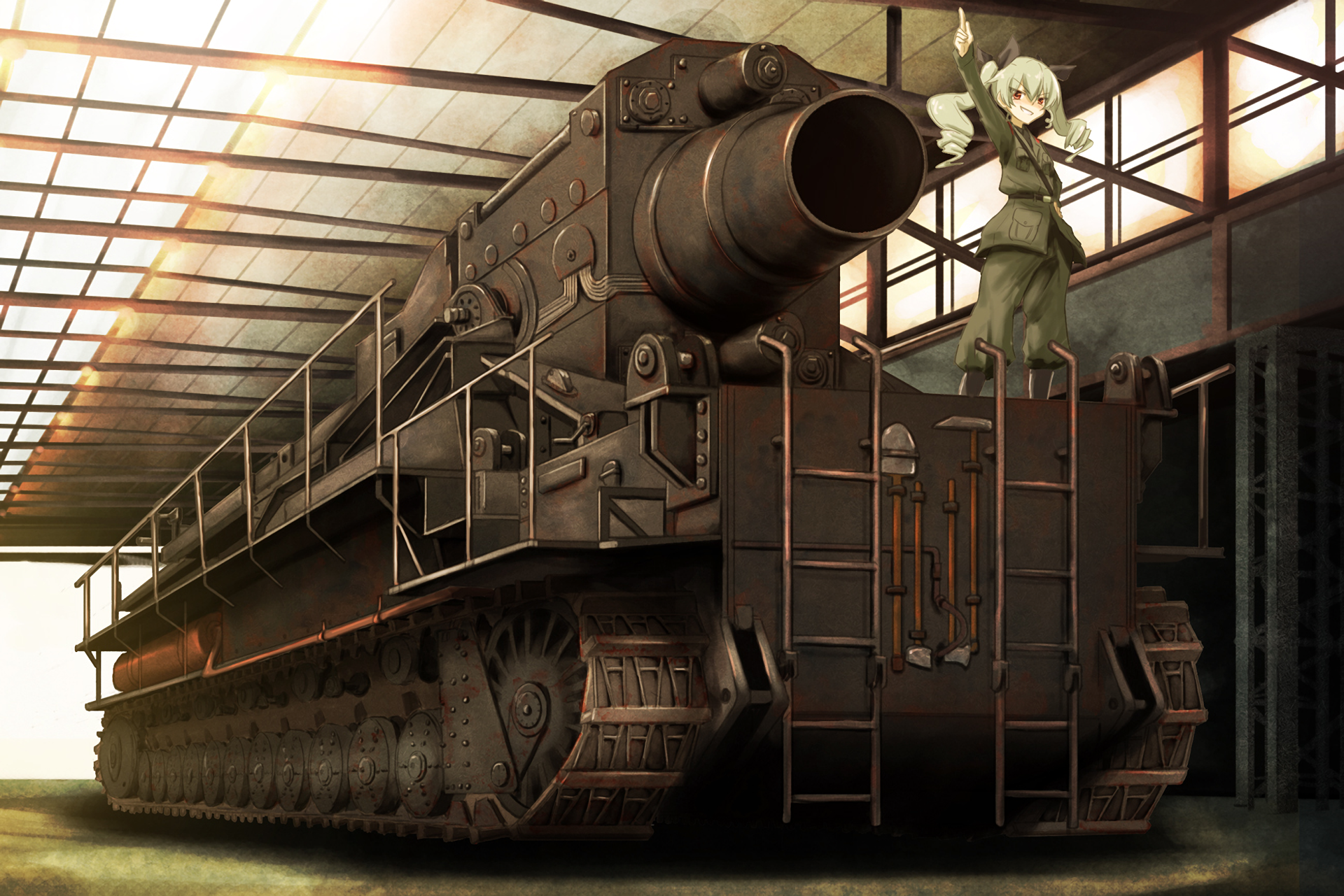 Epic Girls und Panzer HD Wallpaper: Anime Tank Power Unleashed ...