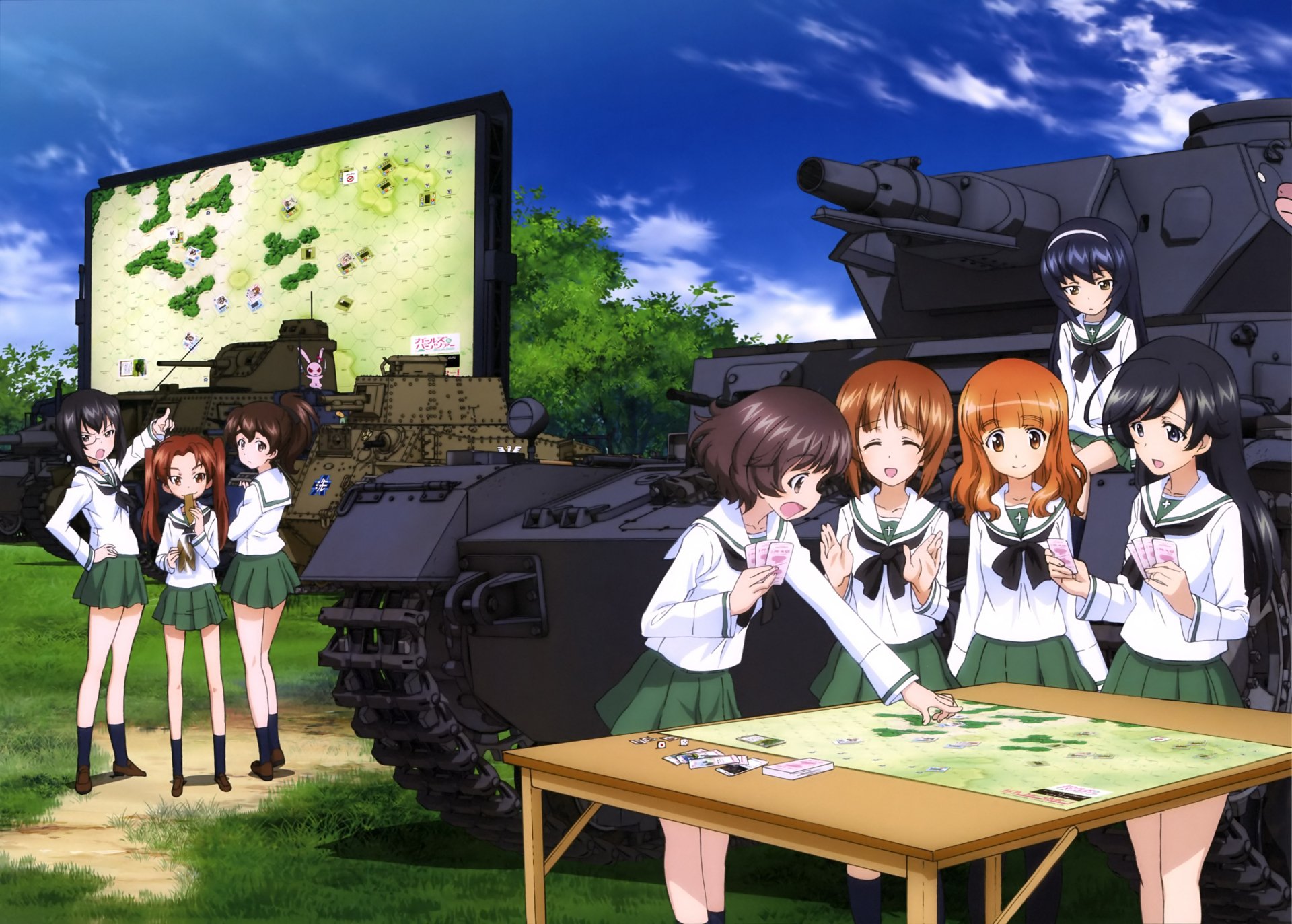 Download Anime Girls Und Panzer 4k Ultra HD Wallpaper