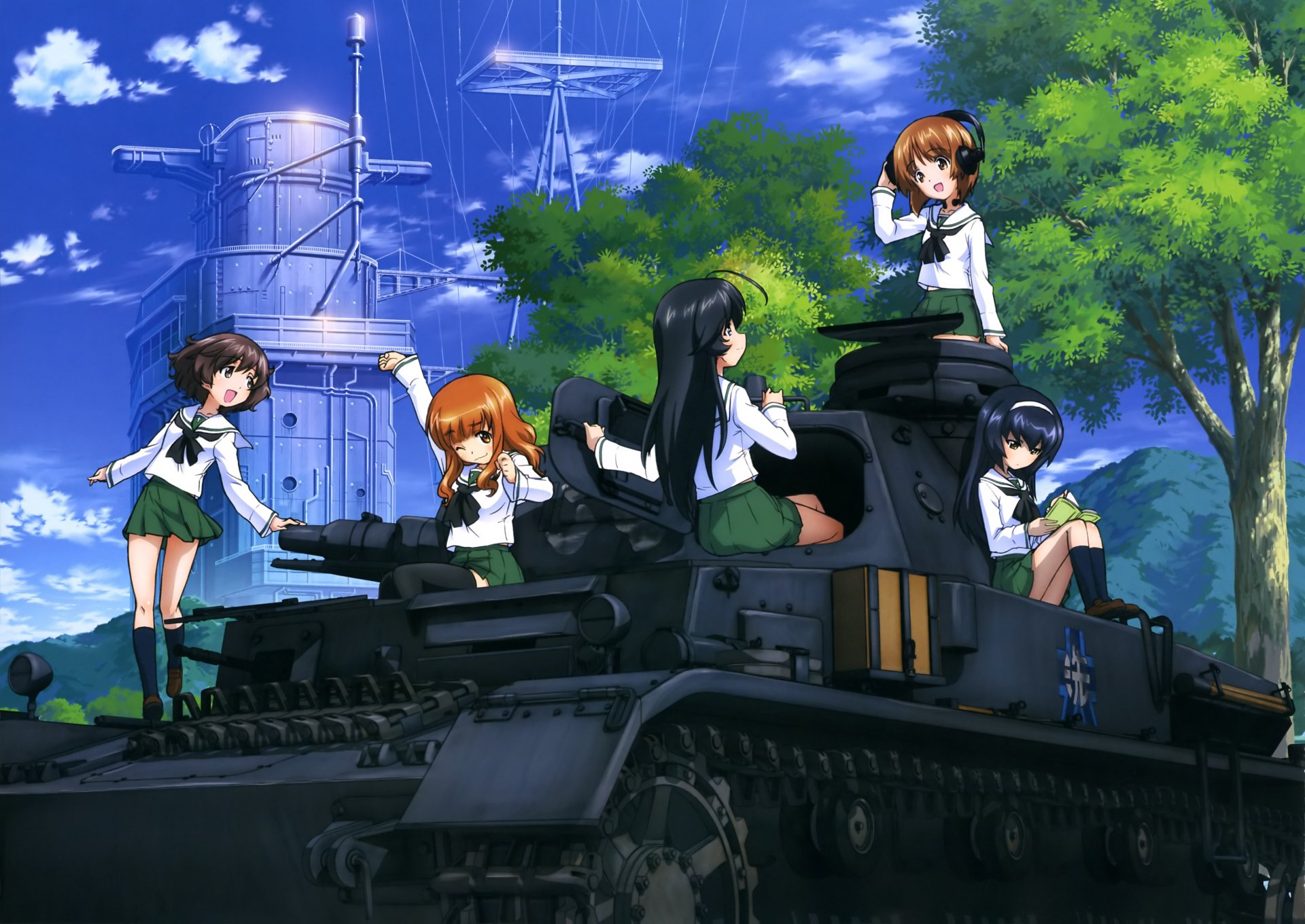Download Anime Girls Und Panzer 4k Ultra HD Wallpaper