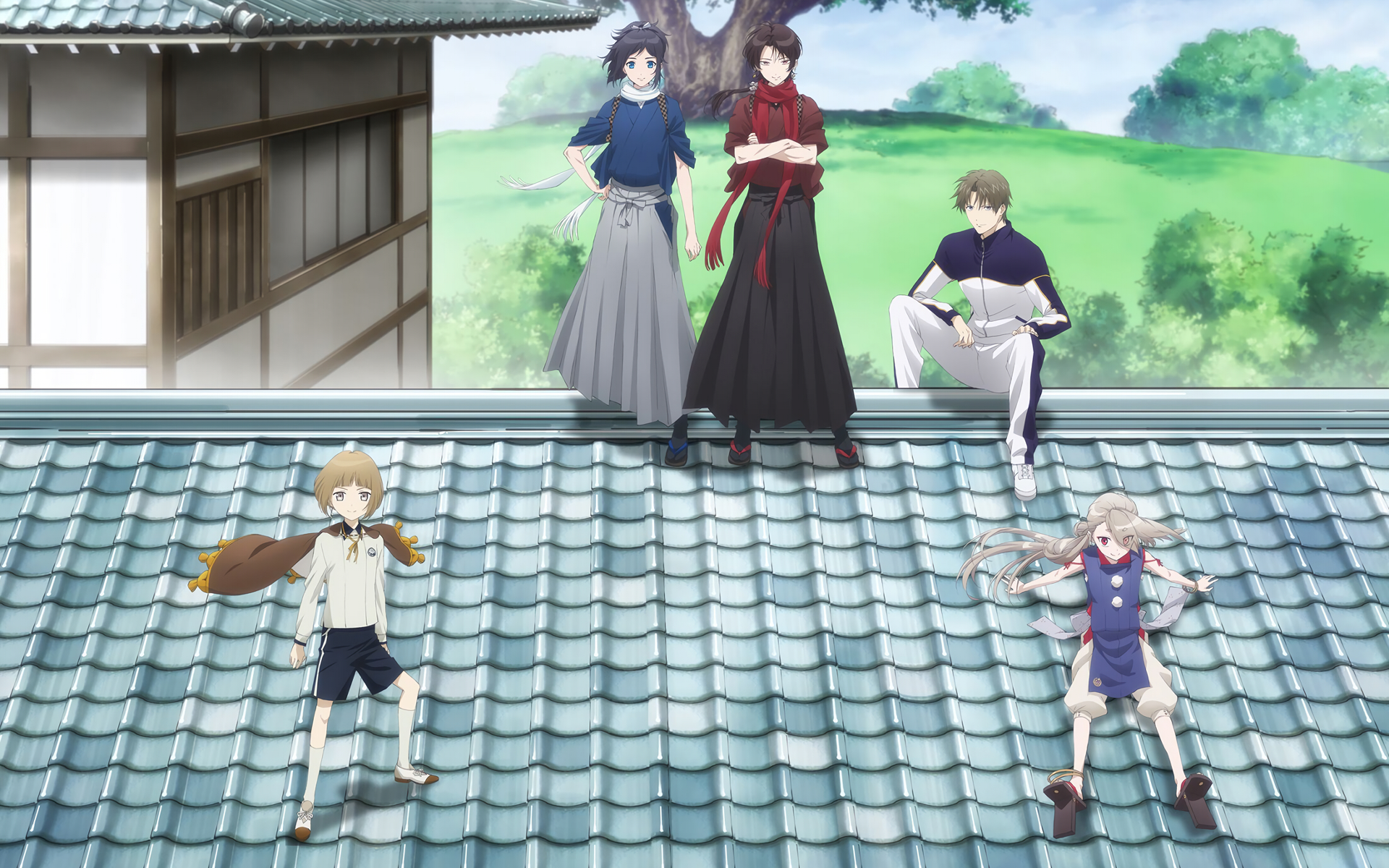 Download Touken Ranbu: Hanamaru Anime Touken Ranbu HD Wallpaper