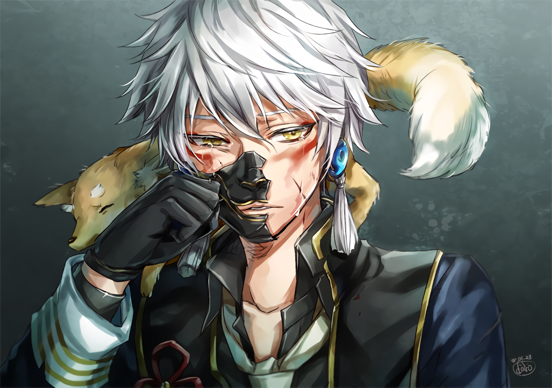 Download Anime Touken Ranbu HD Wallpaper