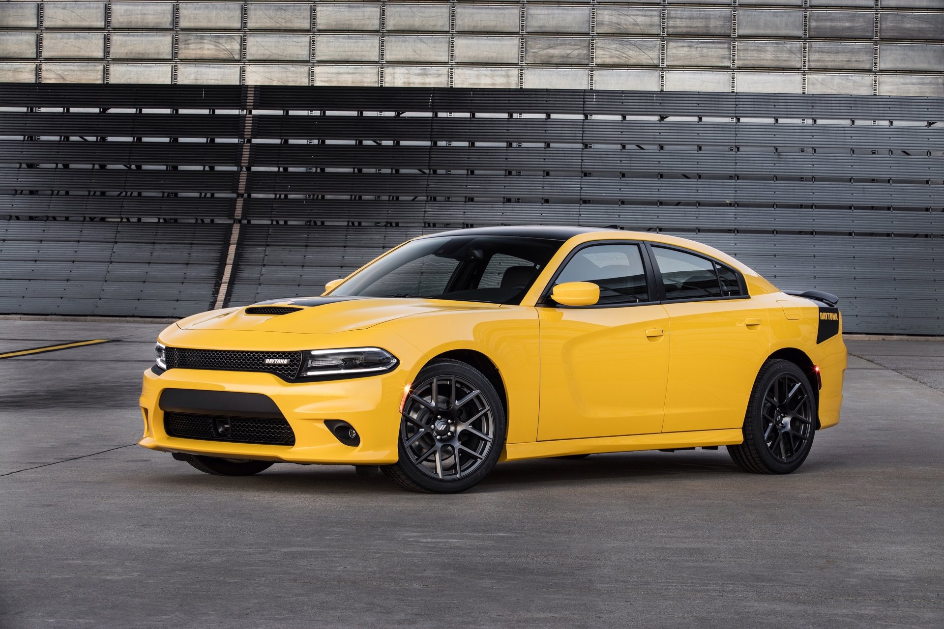 Download Muscle Car Yellow Car Car Dodge Vehicle Dodge Charger HD Wallpaper