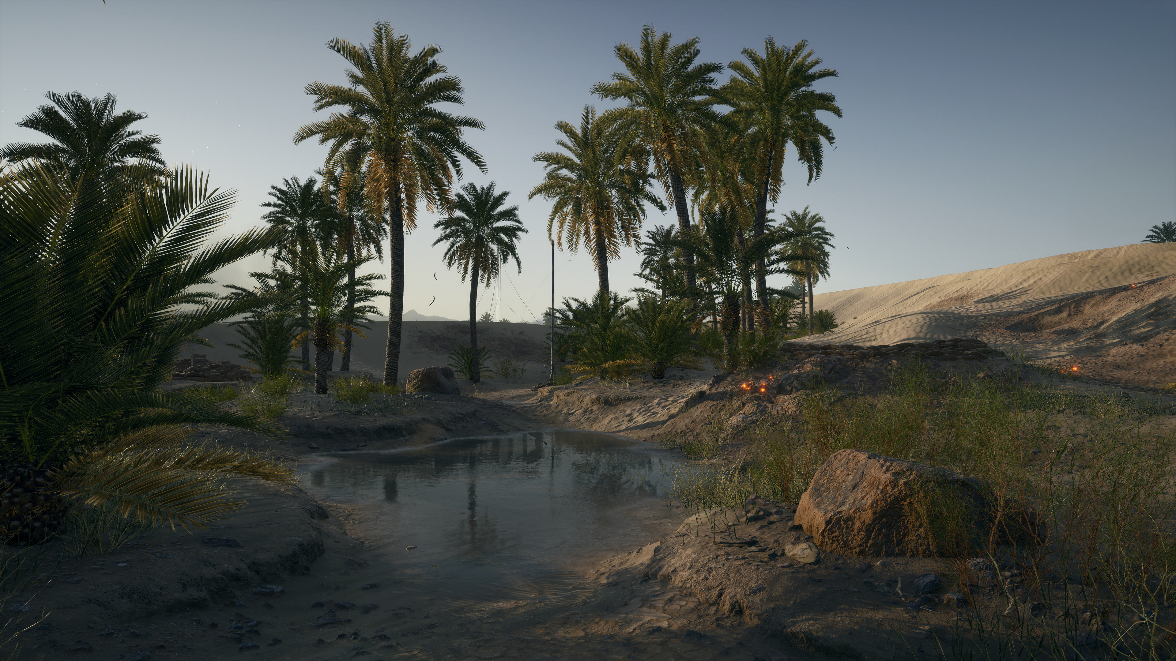 4K Ultra HD Wallpaper: Battlefield 1 Desert Oasis by Berduu