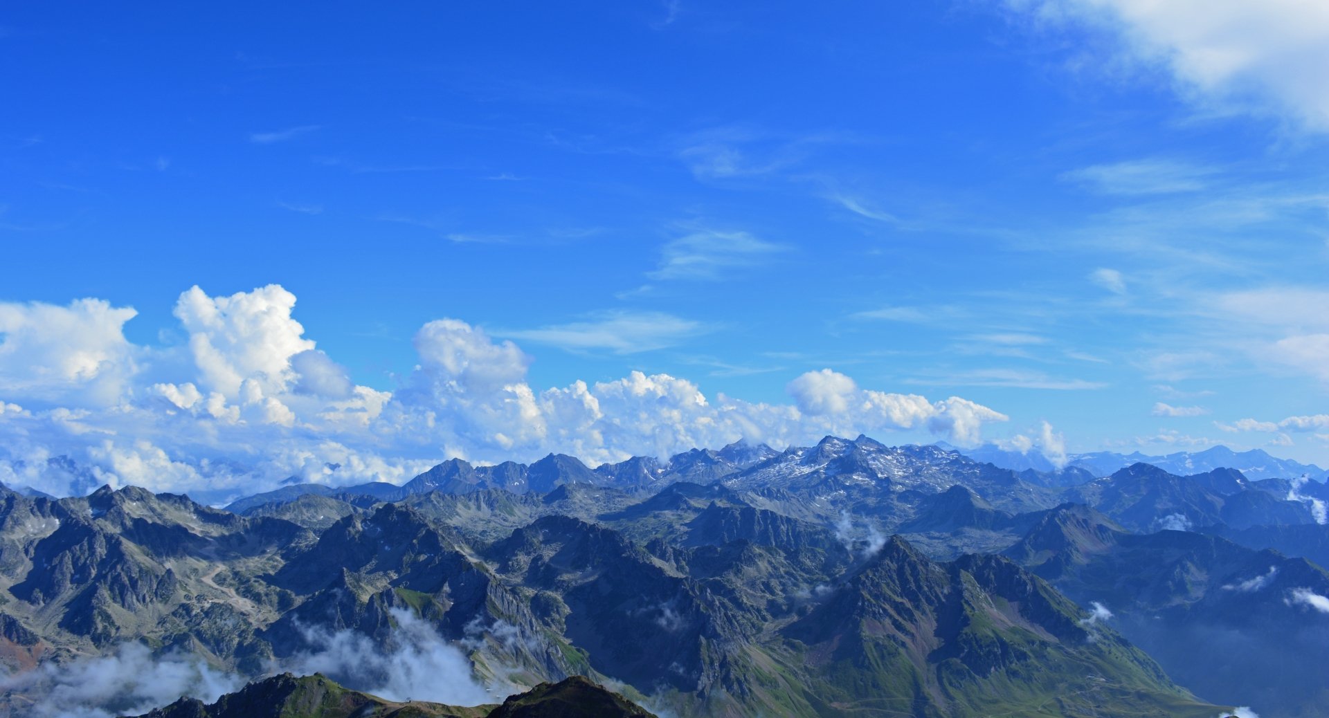 Download Cloud Aerial Landscape Horizon Nature Mountain 4k Ultra HD ...
