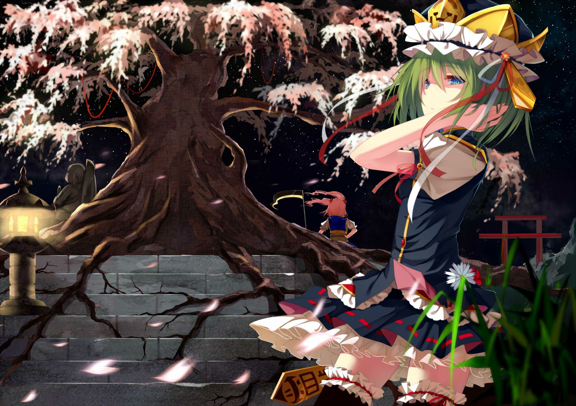 Download Anime Touhou HD Wallpaper