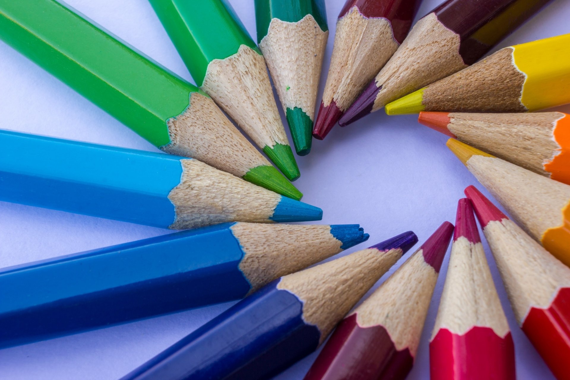 Download Close-up Colorful Colors Photography Pencil HD Wallpaper