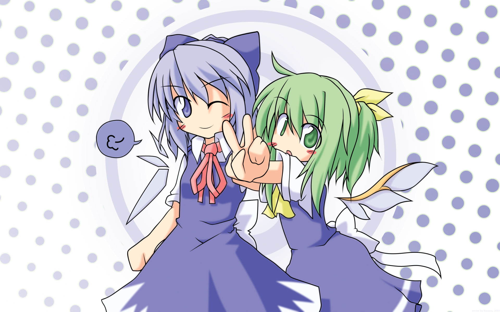 Download Anime Touhou HD Wallpaper
