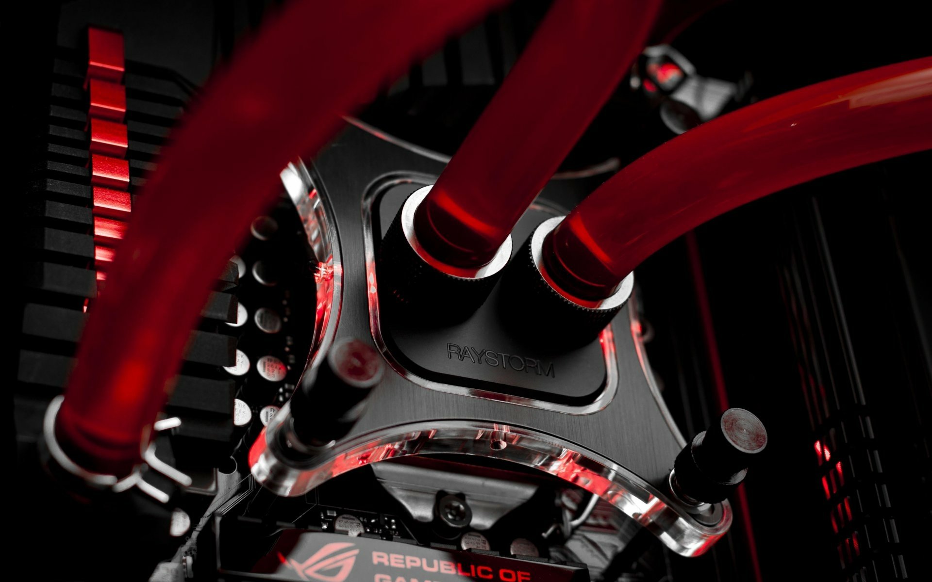 Asus ROG Tech: HD Republic of Gamers Computer Wallpaper