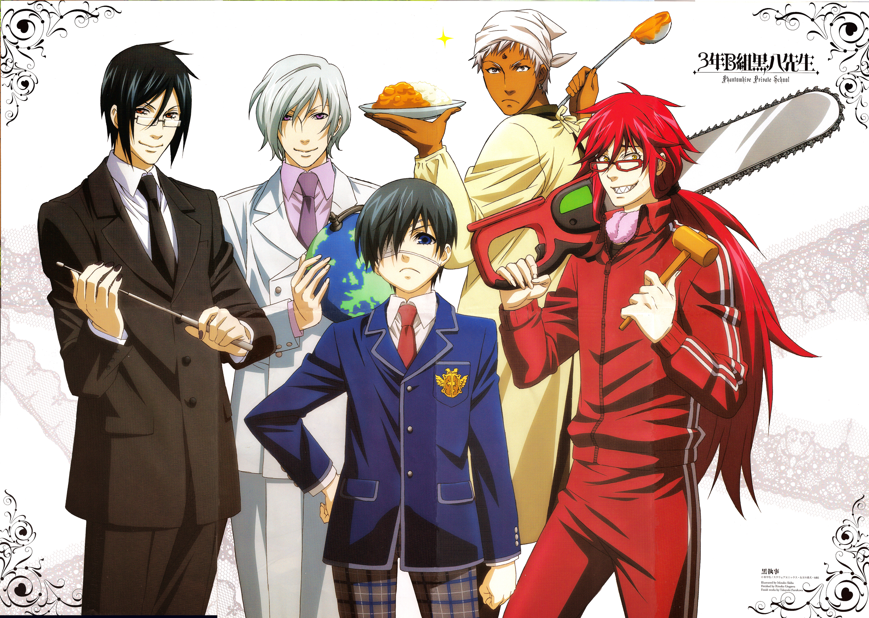 Download Anime Black Butler HD Wallpaper