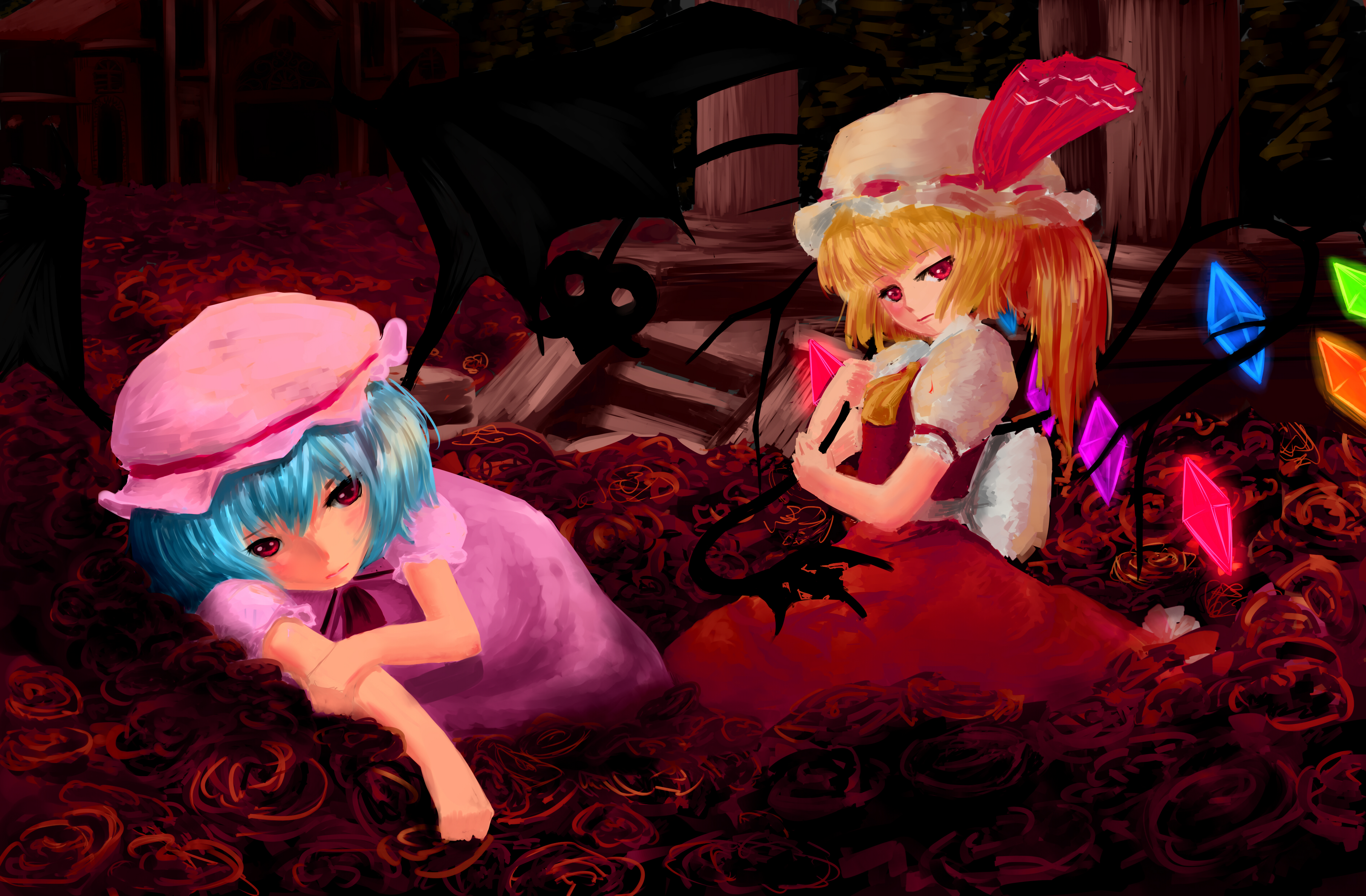 Download Anime Touhou HD Wallpaper
