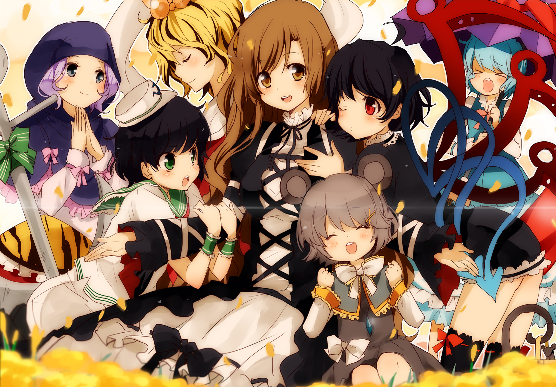 Download Anime Touhou HD Wallpaper