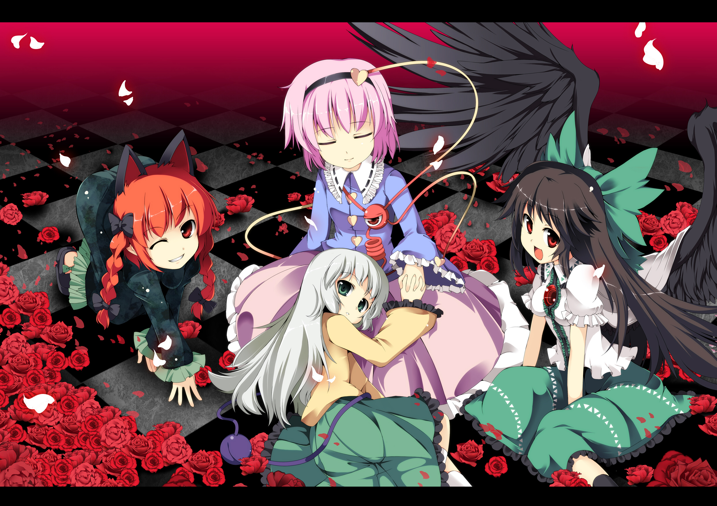 Anime Touhou HD Wallpaper