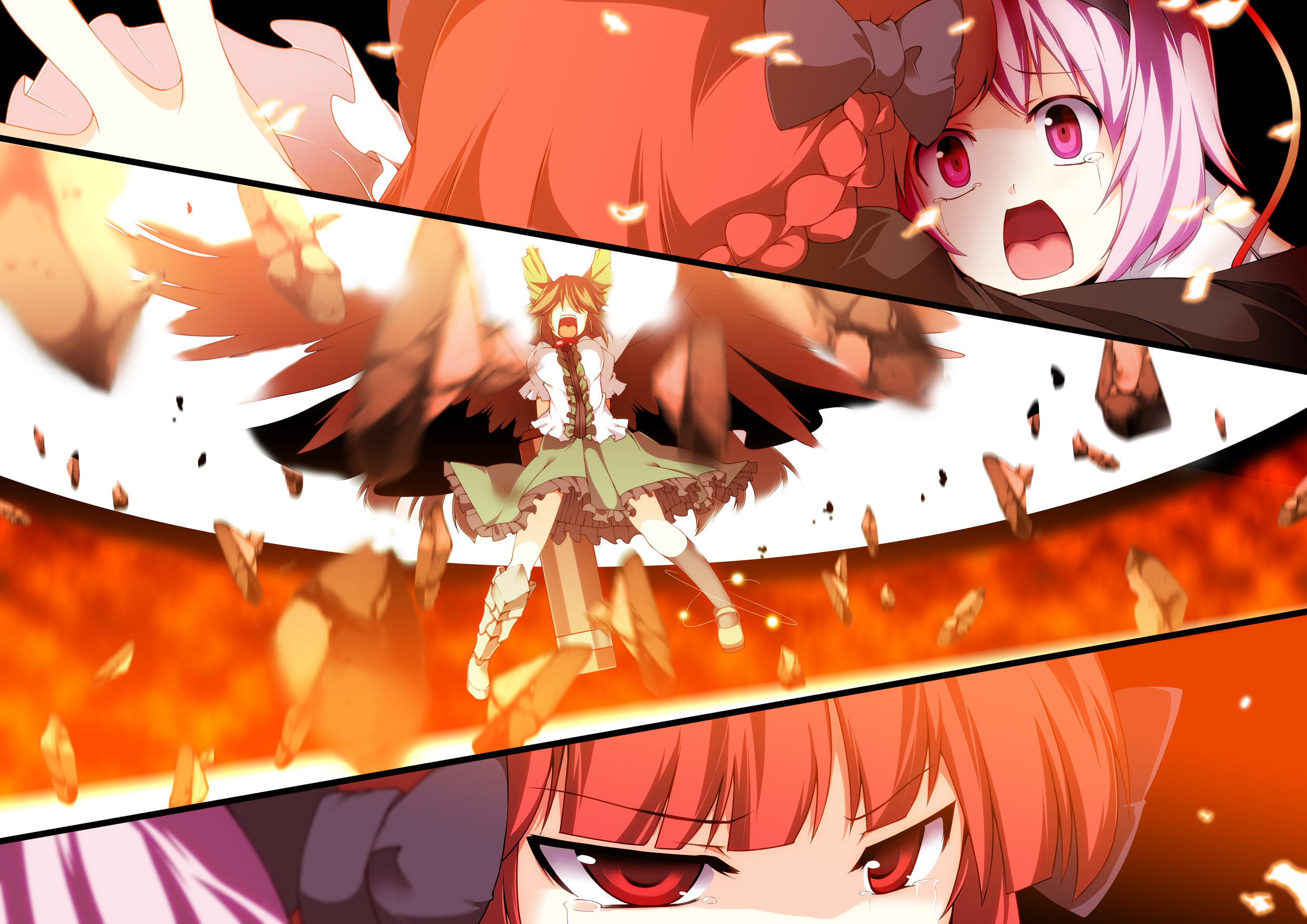 Download Satori Komeiji Utsuho Reiuji Rin Kaenbyou Anime Touhou HD ...