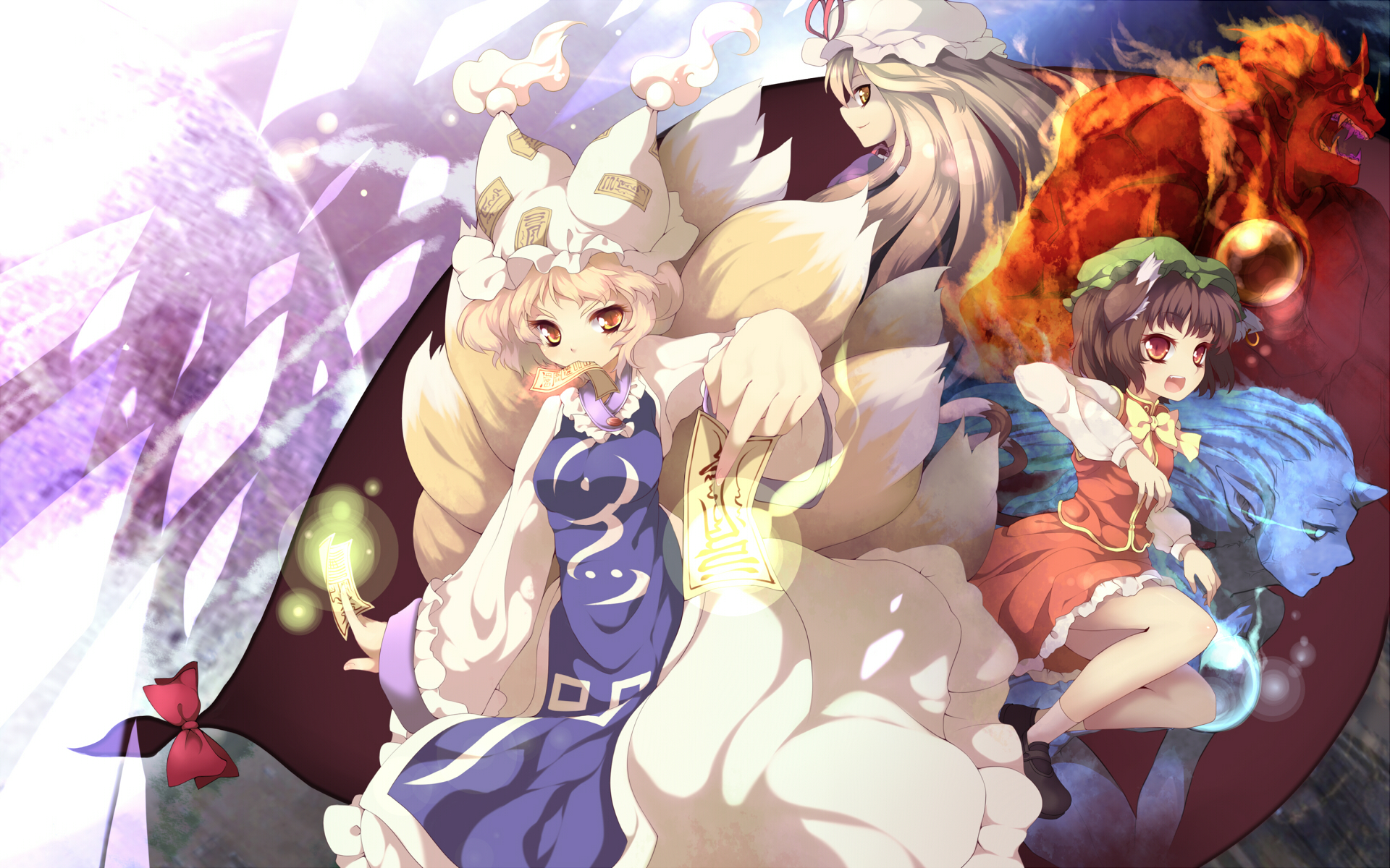 Download Anime Touhou HD Wallpaper