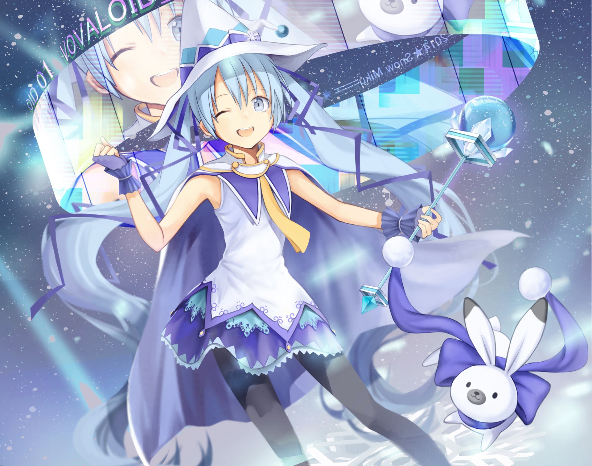 Hatsune Miku Magical Anime Vibes – HD Vocaloid Wallpaper | 2000x1573 ...