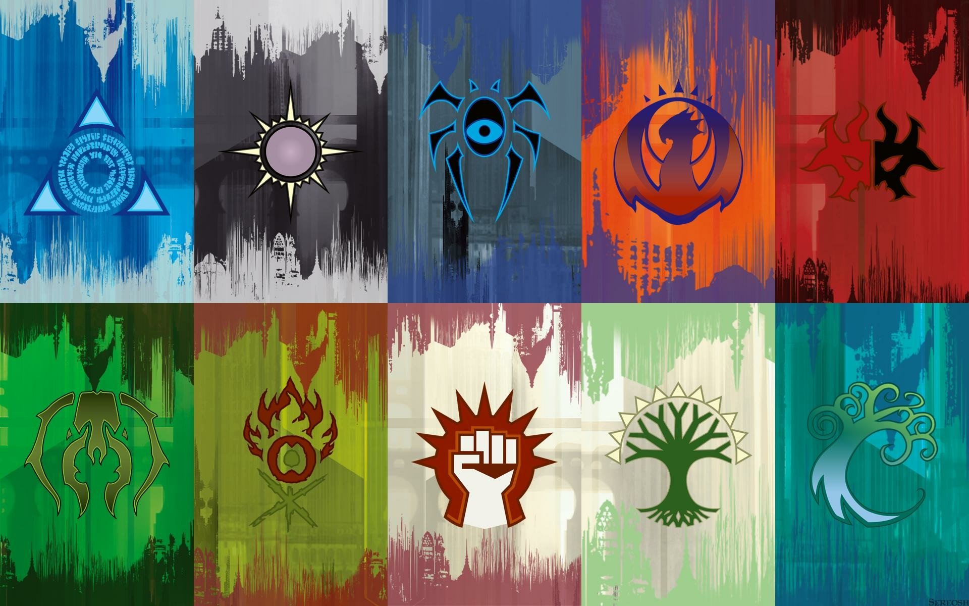 Download Symbol Fantasy Ravnica MTG Man Made Magic The Gathering HD