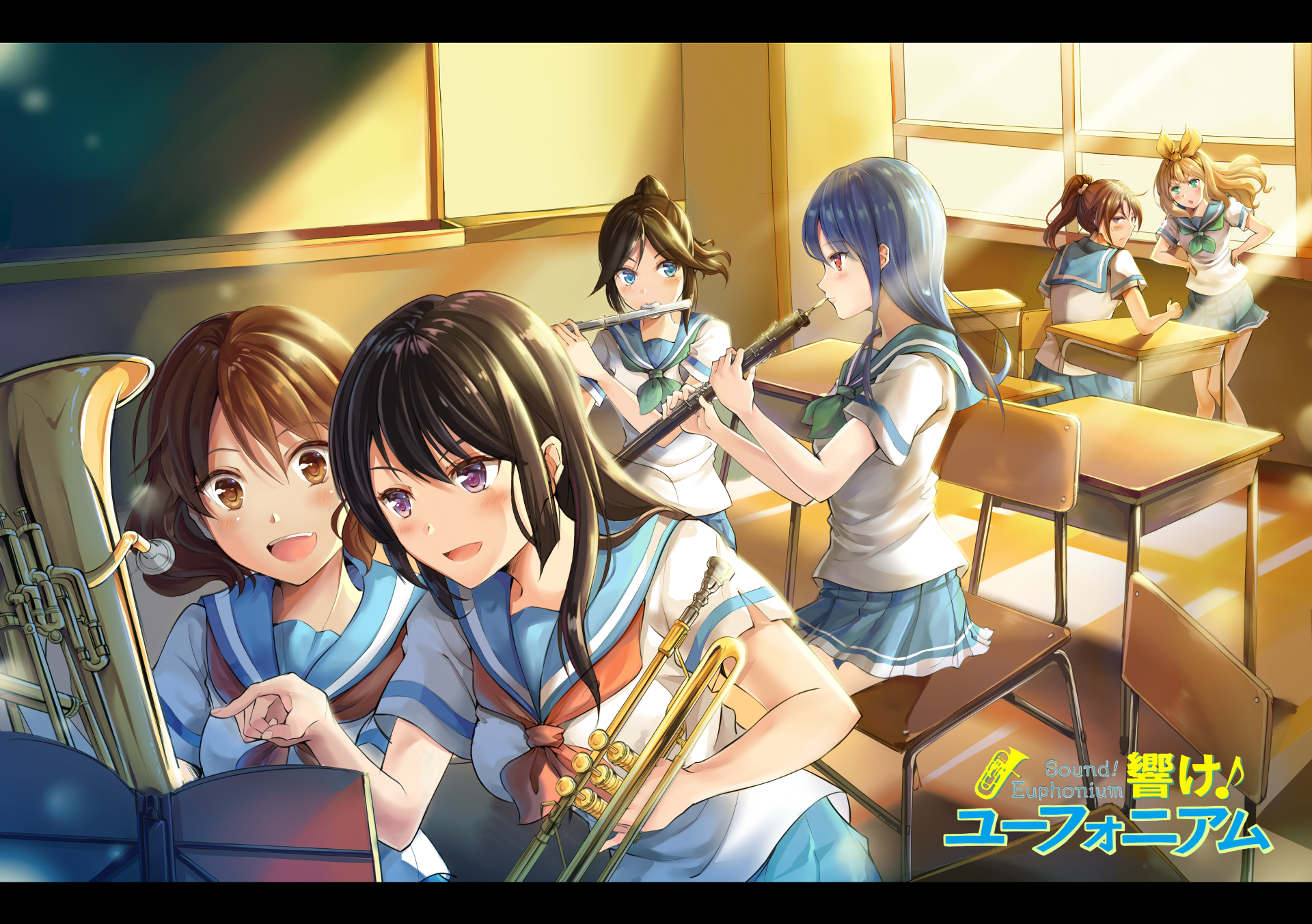 Download Anime Sound! Euphonium HD Wallpaper