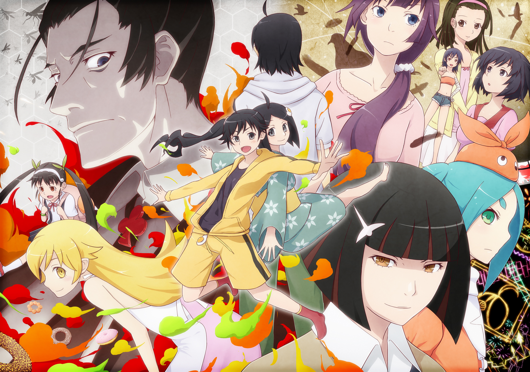 Download Anime Monogatari (Series) Wallpaper