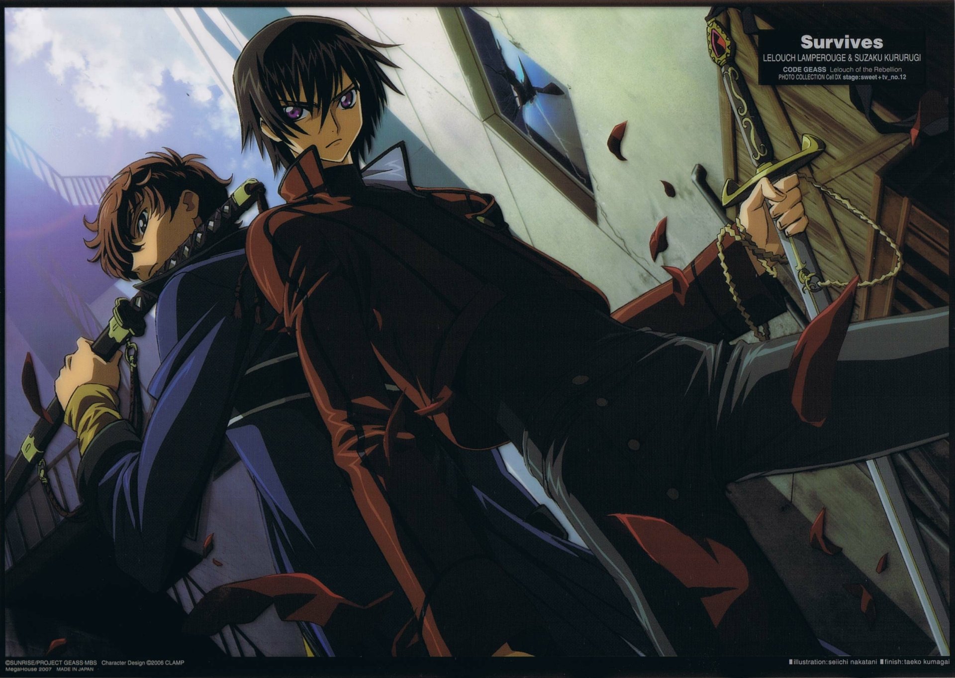 Code Geass HD Anime Wallpaper: Shadows of Rebellion in Stunning Detail