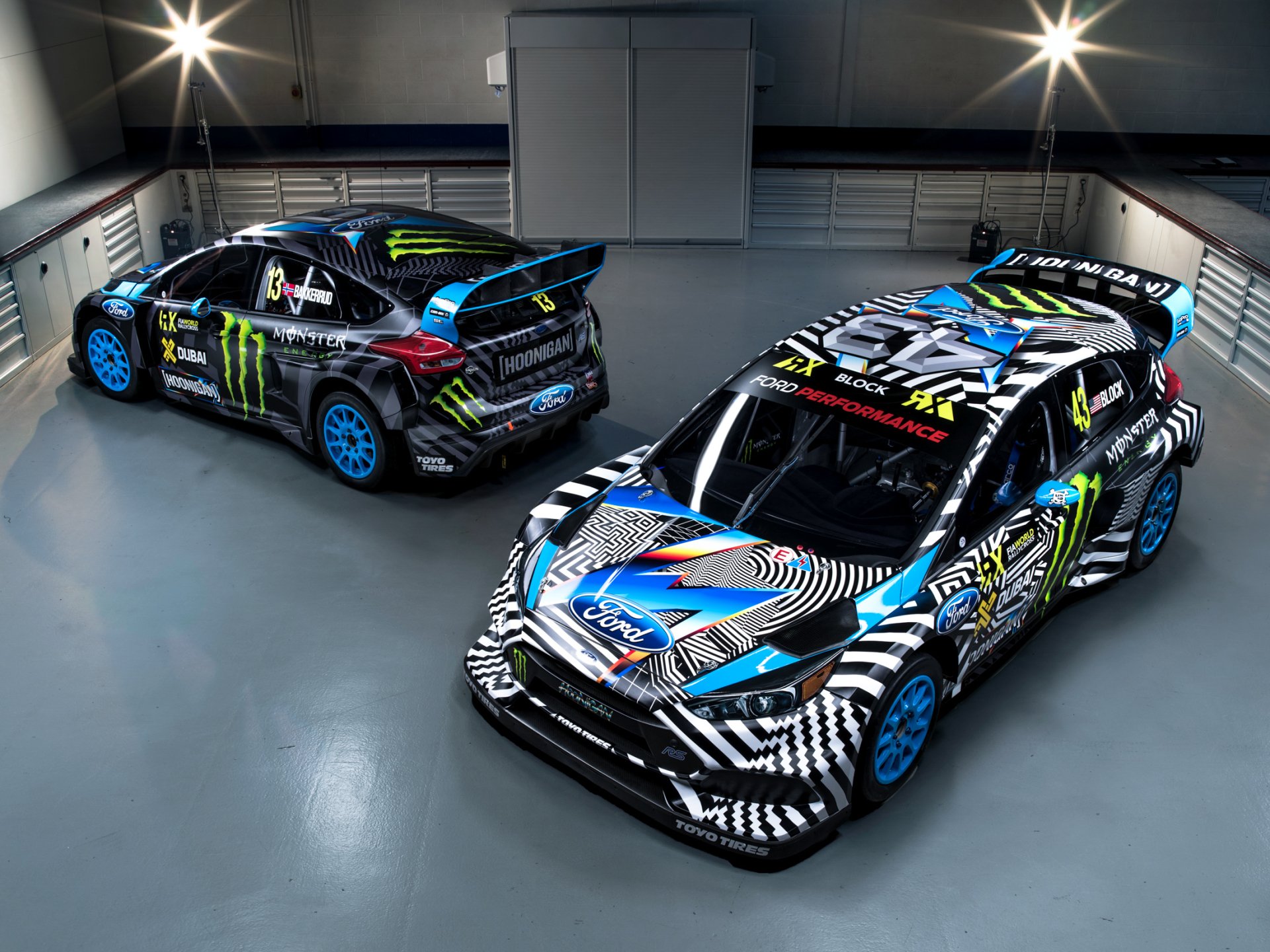 Ford Focus RS Race Cars HD Wallpaper – Fierce Rally Machines Unleashed